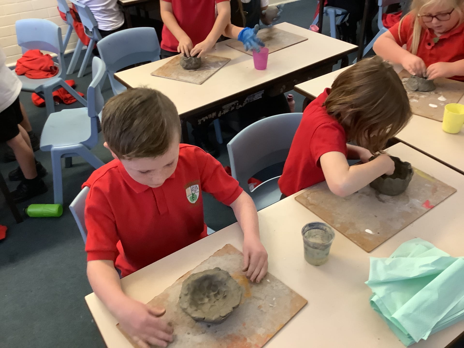 Applegarth Primary School Blog | Using decorative techniques to make ...